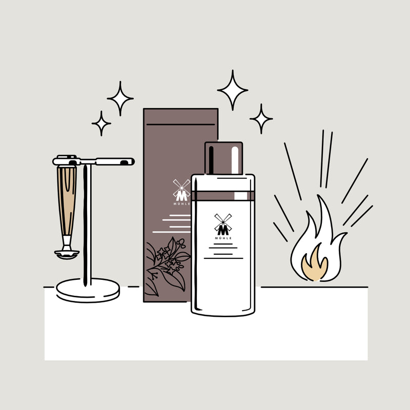 How to properly finish a shave - MÜHLE Shaving Singapore